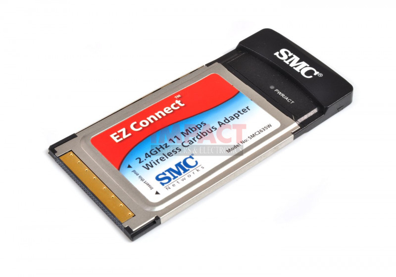 SMC2635W - EZ Connect - 2.4GHZ 11MBPS Wireless Cardbus Adapter | Impact ...