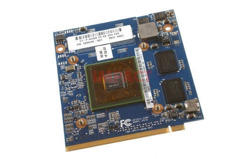 489548-001 - Hewlett-packard (HP) - Nvidia Geforce 9300M GS (Mustang ...