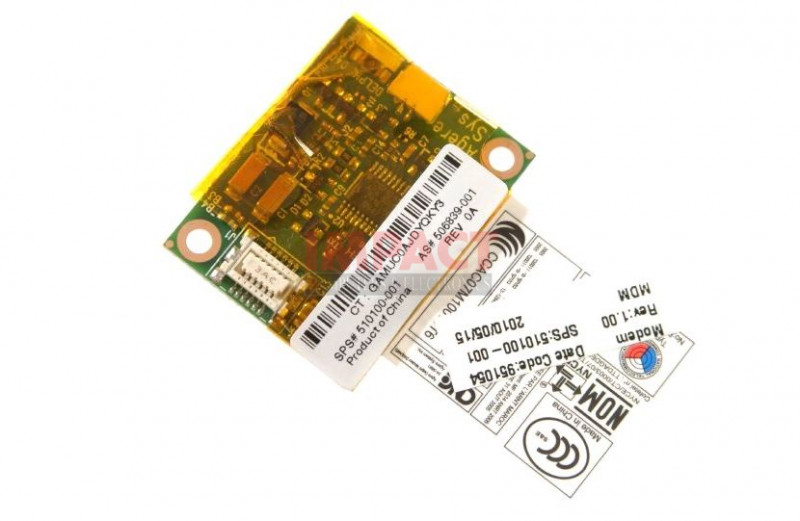 510100-001 - Hewlett-packard (HP) - 56KBPS Soft Modem Daughter Card ...