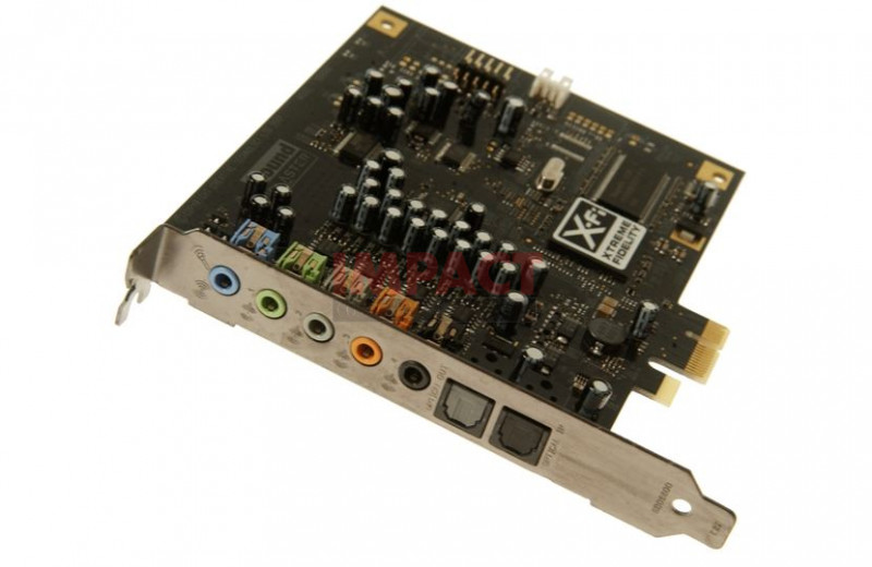 493346-001 - Hewlett-packard (HP) - Pcie Sound Blaster X-FI Xtreme ...